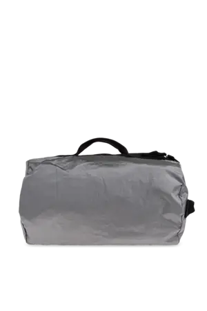 Stone Island Hand Luggage Bag With Logo Patch - Grey