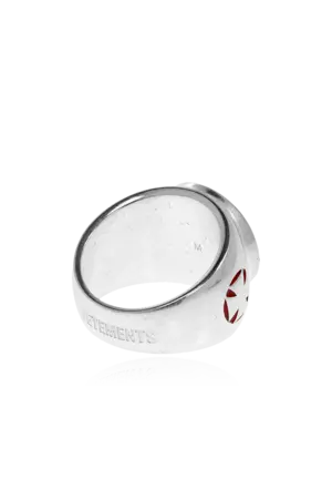 Vetements Cross Ring - Silver