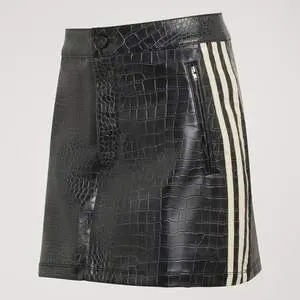 Adidas Pleather Mini Skirt