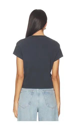 Alexander Wang Emboss Graphic Shrunken Tee
