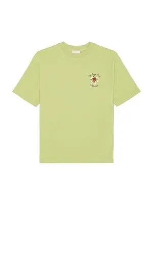 DRÃ´LE DE MONSIEUR Dr&ocirc;le De Monsieur T-shirt Slogan Rose In Green
