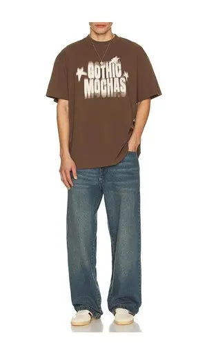 GOTHICMOCHAS Star Power 2.0 Tee - Brown