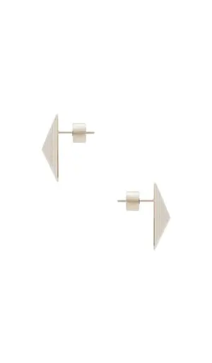 HEAVEN MAYHEM Celeste Metallic Earrings - Silver