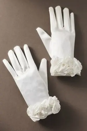 PETIT MOMENTS Ruched Gloves
