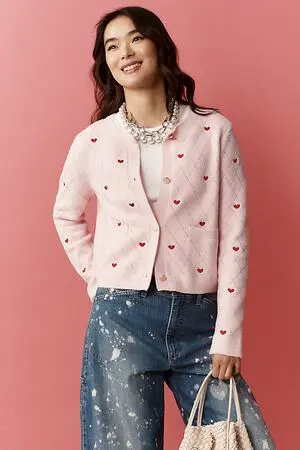 NVLT Embellished Heart Motif Jacket