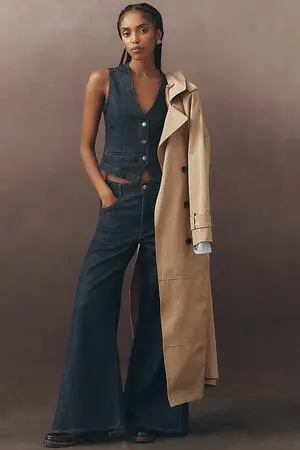 PILCRO Regenerative Cotton Denim Vest