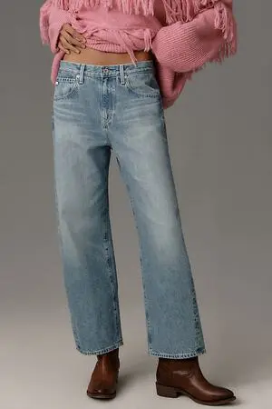 Ag Hattie High-rise Tapered Jeans