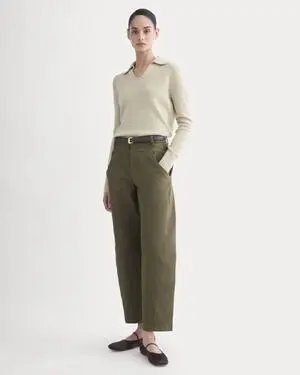 Everlane Double-stitch Barrel Pant - Beech