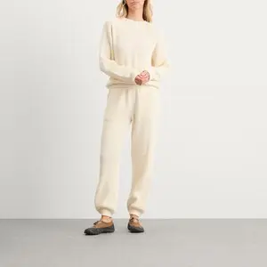 NOTHING WRITTEN Waffle Knit Pullover