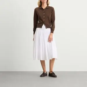 NOTHING WRITTEN Villa Cotton Collar Cardigan