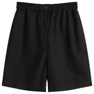 NOTHING WRITTEN Cotton-linen Blend Shorts