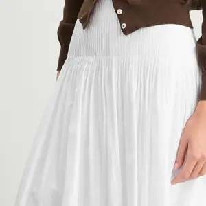 NOTHING WRITTEN Sherry Pleated Midi Skirt