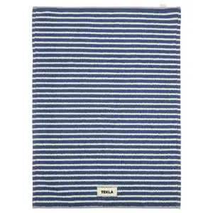TEKLA Organic Terry Bath Mat - River Stripes