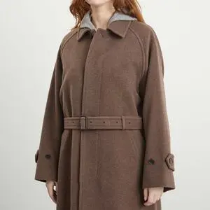 Auralee Mosser Soutien Collar Coat