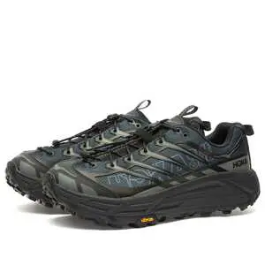 Hoka One One Mafate Three2 Wordmark Sneakers - Black/outer Orbit