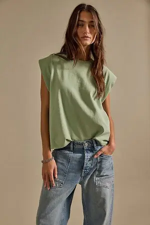 Free People Cap Sleeve T-shirts For Women