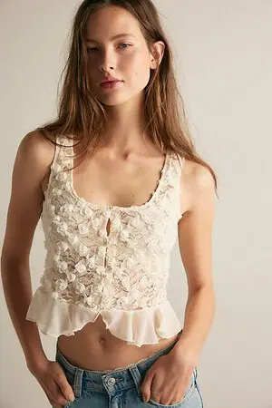 Only Hearts Roseland Vintage Cami - Off White