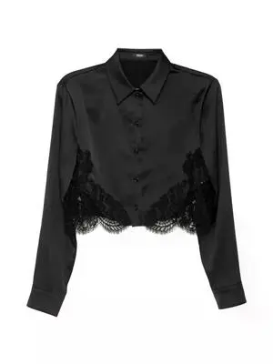 Versace Lace-trimmed Shirt