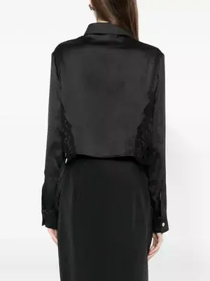 Versace Lace-trimmed Shirt