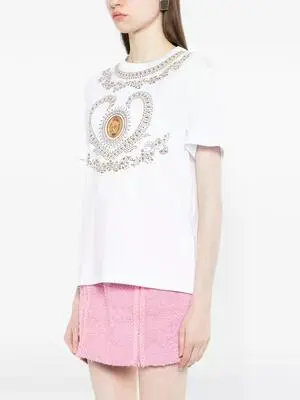 Versace Embellished T-shirt