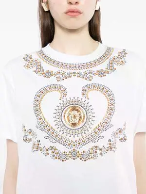 Versace Embellished T-shirt