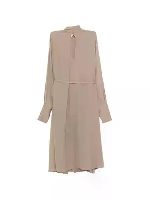 TOM FORD Belted Dress - Neutrals