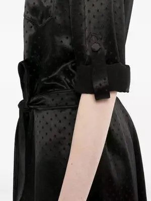 TOM FORD Polka-dot Tie-waist Dress