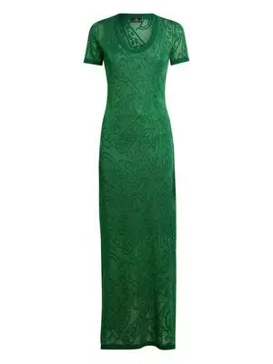 Green Maxi Day Dresses for Women