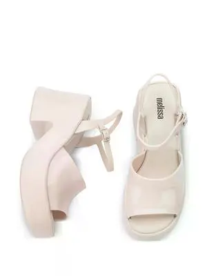Melissa Lina Platform Sandals - Neutrals