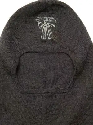 Acne Studios Balaclava With Bow Embroidery