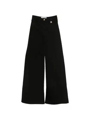 Elisabetta Franchi Wide Leg Jeans For Women