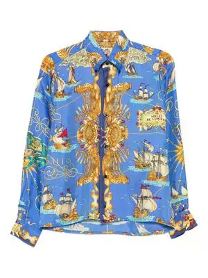 Hermes Long Sleeve Shirts For Men