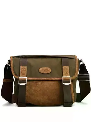 TOD'S Buckle Messenger Bag - Green