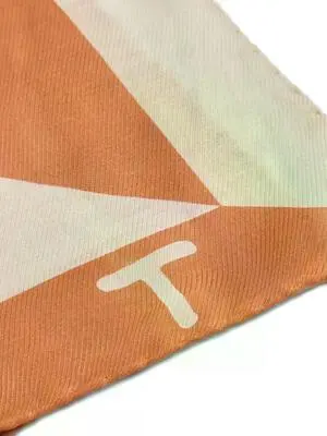 TOD'S Tool Triangle Scarf - Orange