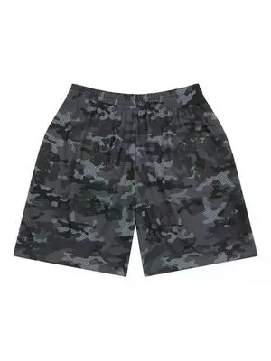 DENIM TEARS Camo Mesh Shorts - Black