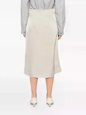 Calvin Klein A-line Midi Skirt