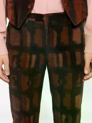 ROMEO GIGLI Patterned Trousers
