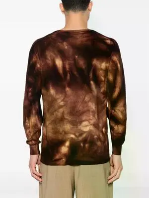 A.N.G.E.L.O. VINTAGE CULT Tie-dye V-neck Top