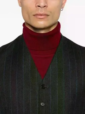 ROMEO GIGLI 1990s Striped Waistcoat