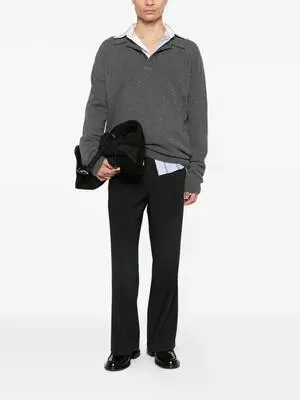 Gucci 2000s Wool Trousers - Grey
