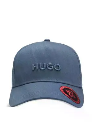 Hugo Jude Logo-embroidered Baseball Cap - Blue