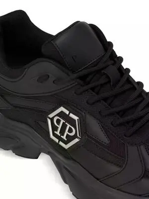 Philipp Plein Nitro Xtreme Logo-patch Sneakers - Black