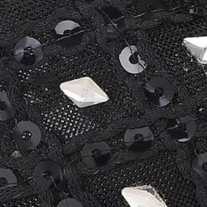 Kurt Geiger Chelsea Embellished Flat Sandals - Black