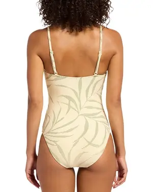 JETS Textured One Piece Swimsuit
