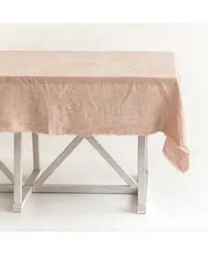 CREATIVE WOMEN Stone Washed Linen Tablecloth