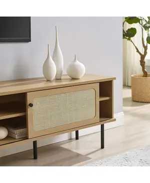 MODWAY Cambria 70" Tv Stand - Oak