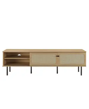 MODWAY Cambria 70" Tv Stand - Oak