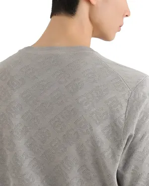 Dolce & Gabbana Short Sleeve Logo Sweater - Light Grey