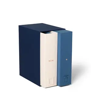 UNCOMMON GOODS Wedding Keepsake Library Savor - Blue