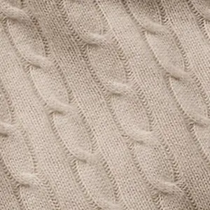 Ralph Lauren Cashmere Cable-knit Throw
